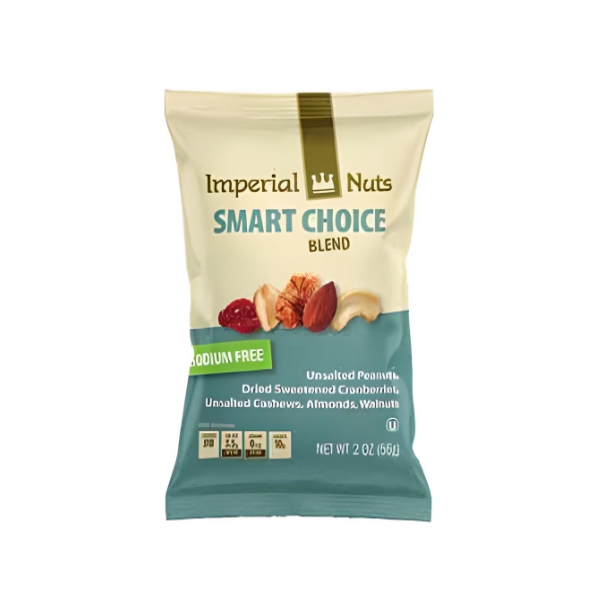 Imperial Nuts Smart Choice Bled Peanuts Sodium Free 56Gr. - Farmadon ...