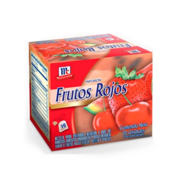 Mccormick Té Frutos Rojos X 10 Unidades - Farmadon - La Farmacia de la ...
