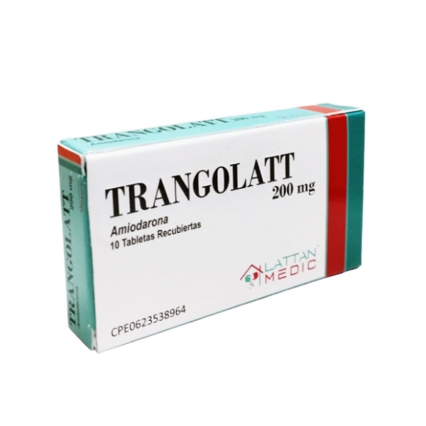 Trangolatt Amiodarona 200Mg X 10 Tabletas Lattan Medic - Farmadon - La ...