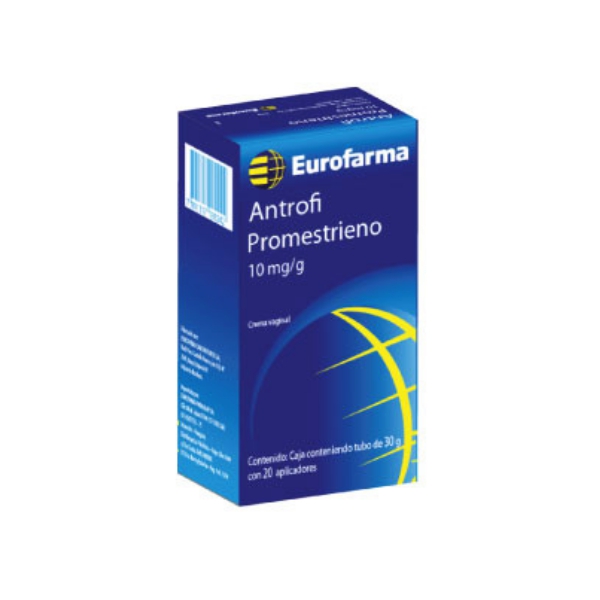 Antrofi Promestrieno 10Gr/Gr Crema Vaginal 30Gr + 20 Aplicadores ...