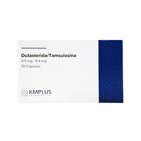 Dutasterida + Tamsulosina 0.5Mg/0.4Mg X 10 Cápsulas Kmplus - Farmadon ...