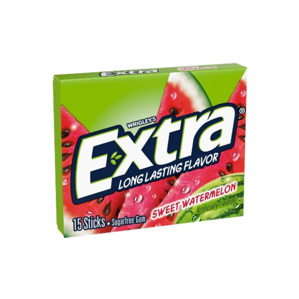 Extra Chicle Watermelon X 15 Sticks. - Farmadon - La Farmacia de la Esquina