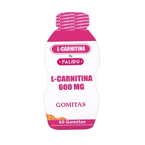 L-Carnitina 600Mg X 60 Gomitas Falidu - Farmadon - La Farmacia de la ...