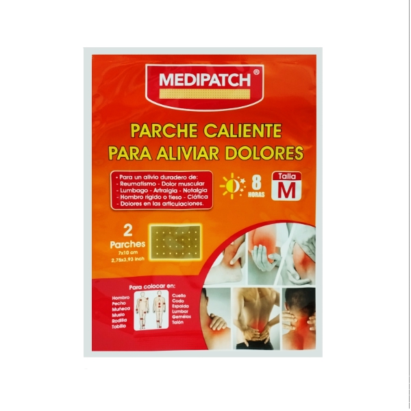 Medipatch Parche Caliente Para Dolores X 2 Parches. Talla L - Farmadon ...