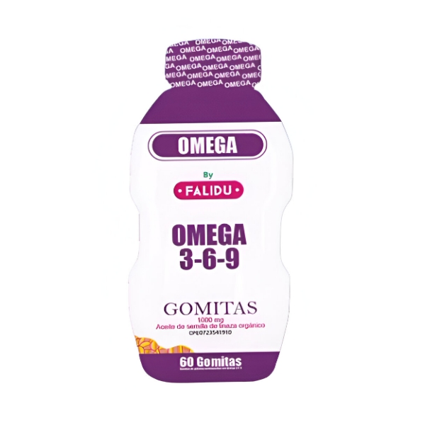 Omega 3-6-9 1000Mgx 60 Gomitas Falidu - Farmadon - La Farmacia de la ...