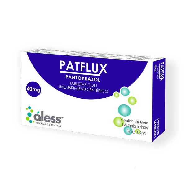 Patflux Pantoprazol 40 Mg X 14 Tabletas Aless - Farmadon - La Farmacia ...