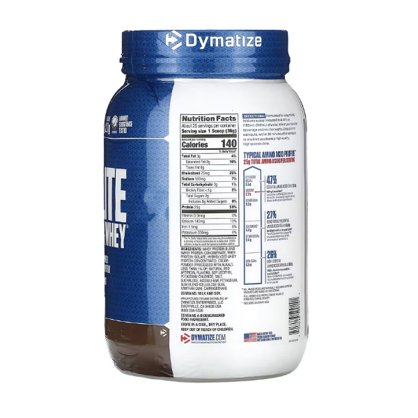 Dymatize Isolate Whey Protein Elite Rich Chocolate Polvo X907Gr - Farmadon - La Farmacia de la ...