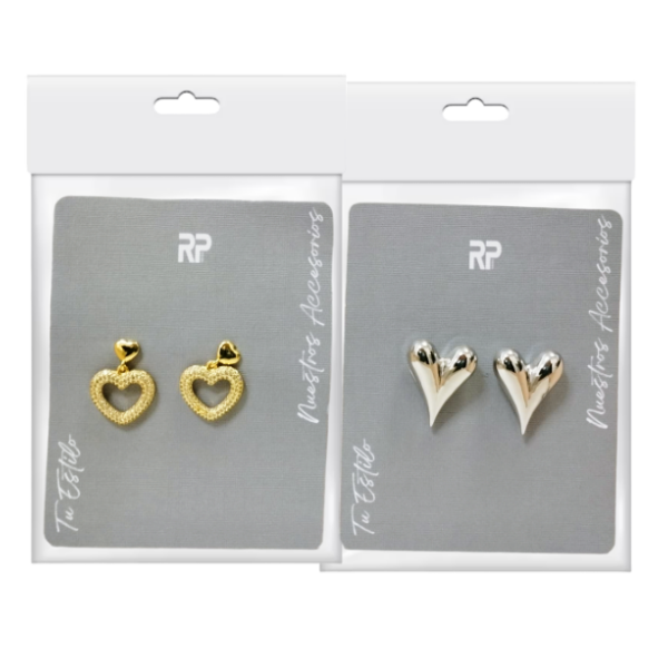 Rp Moda Zarcillos Corazon Zarcillo Czn - Farmadon - La Farmacia de la ...