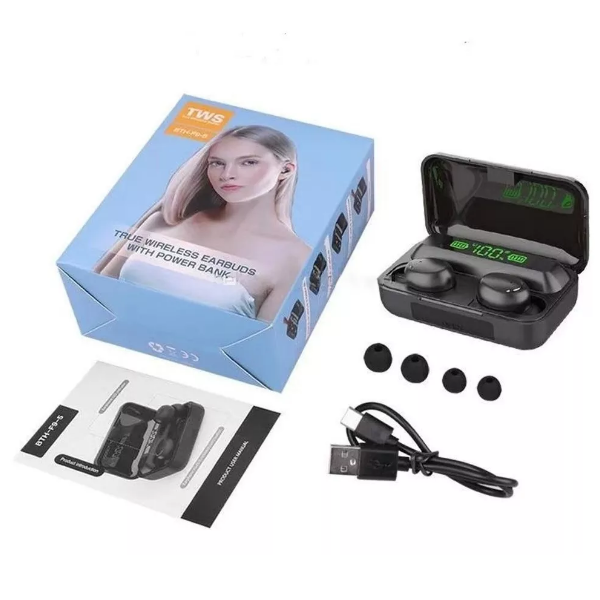 Wireless Auricular Earbuds Tws Bth-F9-5 - Farmadon - La Farmacia de la Esquina