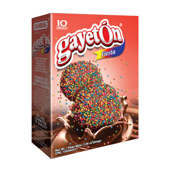 Gayetón Fiesta Caja 200Gr. - Farmadon - La Farmacia de la Esquina