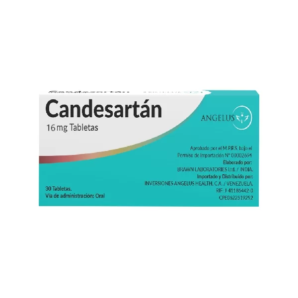 Candesartan 16Mg X 30 Tabletas Angelus - Farmadon - La Farmacia de la ...