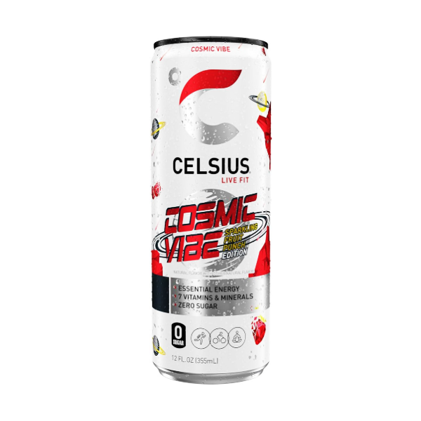 Celsius Bebida Energética Cosmic Vibe Fruit Punch 355Ml - Farmadon - La ...