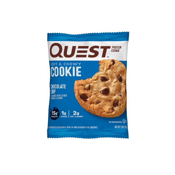Quest Protein Cookie Chocolate Chip 59Gr - Farmadon - La Farmacia de la ...
