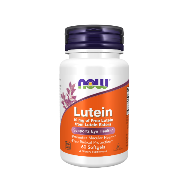 Lutein 10Mg X 60 Capsulas. Now - Farmadon - La Farmacia de la Esquina