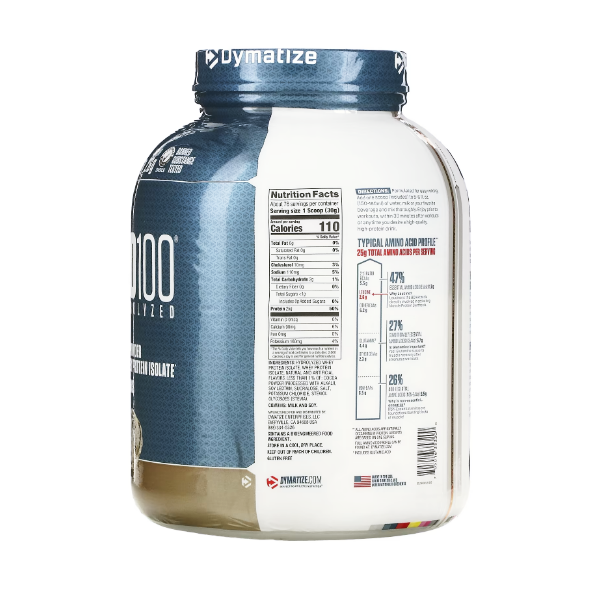 Dymatize Isolate Whey Protein Iso100 Cookies & Cream Polvo X2.3Kg - Farmadon - La Farmacia de la ...