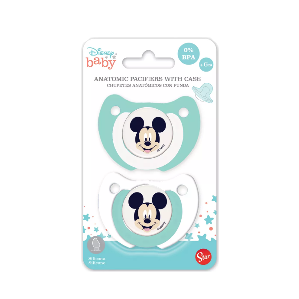 Disney Baby Chupon Mickey +6M X 2 Unidades - Farmadon - La Farmacia de ...