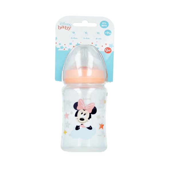 Disney Baby Tetero Minnie 250Ml +0M - Farmadon - La Farmacia de la Esquina
