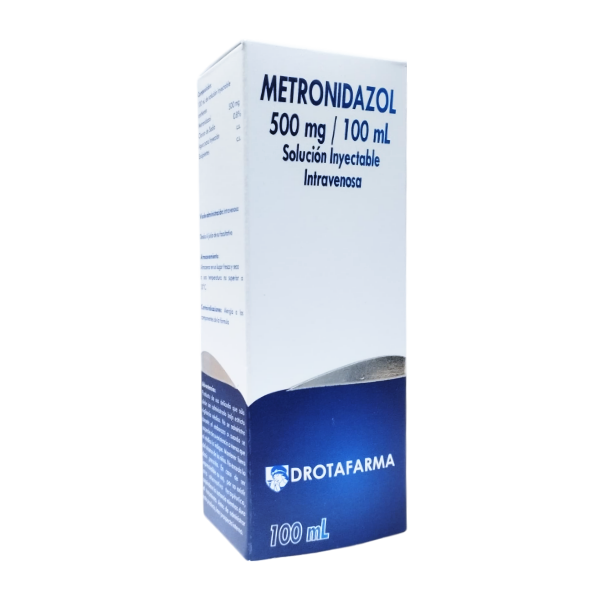 Metronidazol Solucion Inyectable 500Mg 100Ml Drotafarma - Farmadon - La Farmacia de la Esquina