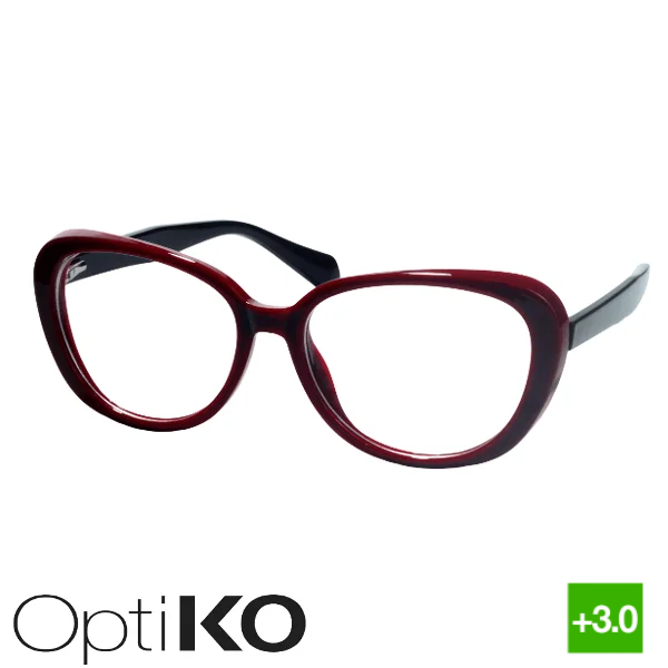 Optiko +3.0 Lentes De Lectura Burgundy. Drp127073 - Farmadon - La ...