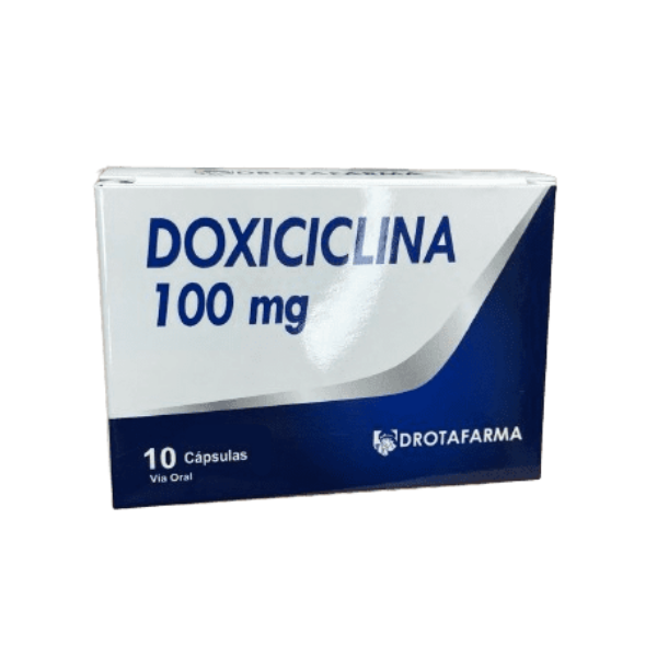 Doxiciclina 100Mg X 10 Cápsulas Drotafarma - Farmadon - La Farmacia de la Esquina