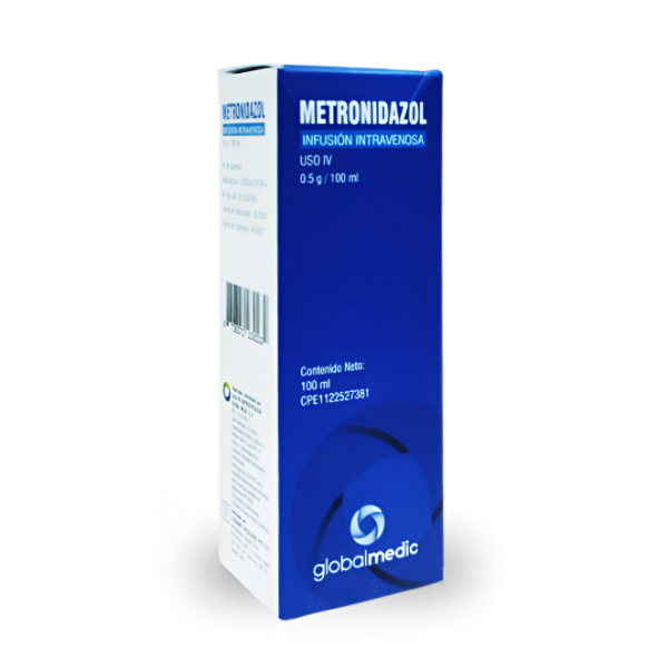 Metronidazol Solución Inyectable 0.5G/100Ml Globalmedic - Farmadon - La ...