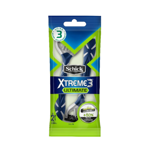 Schick Xtreme-3 Ultimate Afeitadora 3Hojas X 2Unidades - Farmadon - La ...