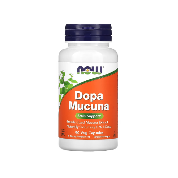 Dopa Mucuna X 90 Cápsulas Now - Farmadon - La Farmacia de la Esquina