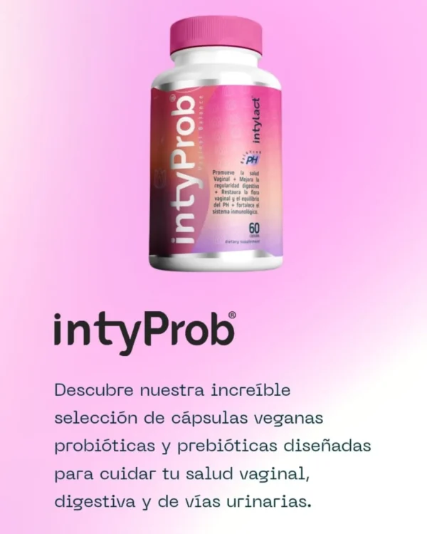 Intyprob Balance Probiotic- Prebiotic Vaginal X 60 Cápsulas Intylact ...