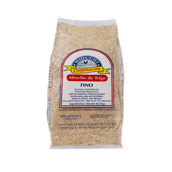 Miduchy Afrecho De Trigo Fino. 400Gr - Farmadon - La Farmacia de la Esquina