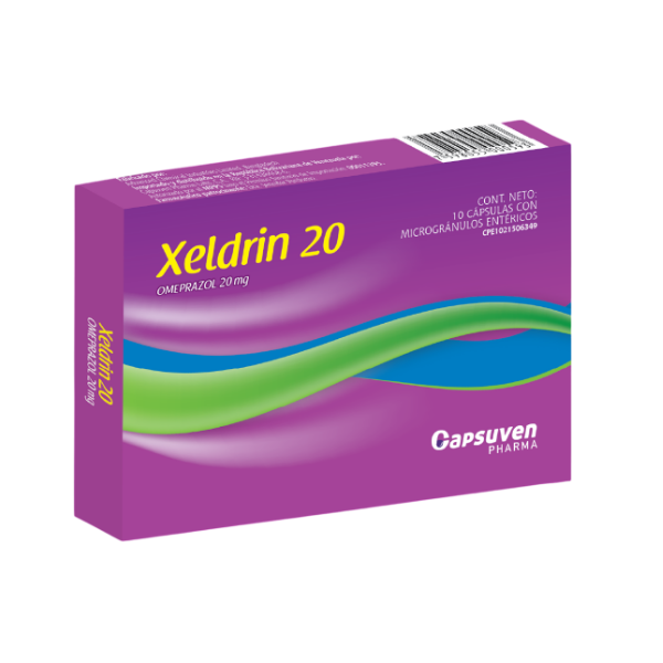 Xeldrin Omeprazol 20Mg X 10 Cápsulas Capsuven - Farmadon - La Farmacia ...