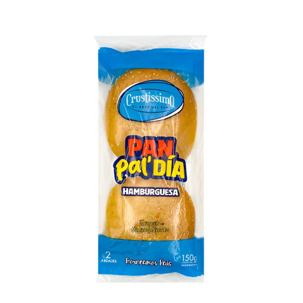 Crustissimo Pan Pal Dia Hamburguesa. 150Gr - Farmadon - La Farmacia de ...