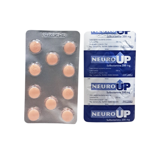 Neuroup 200Mg X 10 Tabletas De Dispensador Incobra - Farmadon - La ...