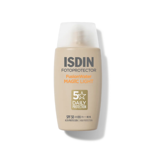 Isdin Protector Solar Magic Light Fusion Water 50Spf X 50Ml - Farmadon ...