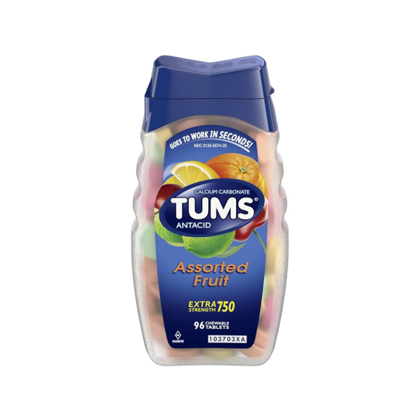 Tums Antacid Assorted-Fruit 750Mg X 96 Tabletas Equate - Farmadon - La ...