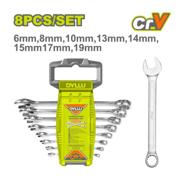 Dyllu Juego De Llaves Combinadas 8Pcs Ref.Dtsp1208 - Farmadon - La ...