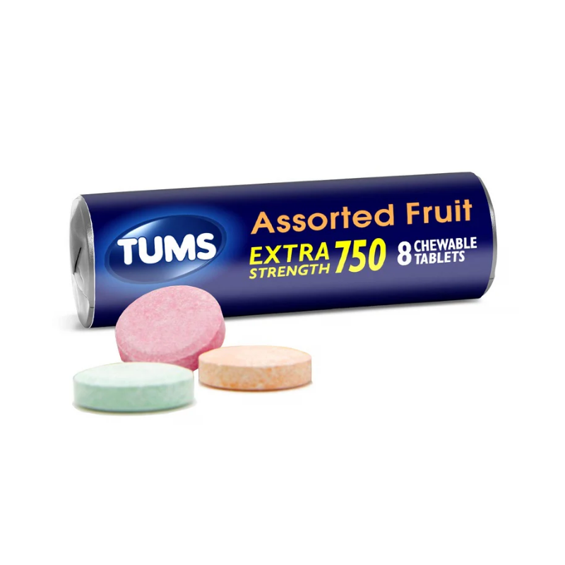 Tums Antiac Assorted Fruit X 8 Tabletas Masticables - Farmadon - La ...