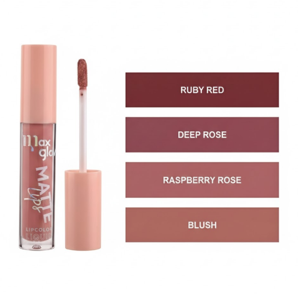 Max Glow Labial Liquido Matte Lips Tonos Varios 4.6Gr - Farmadon - La ...